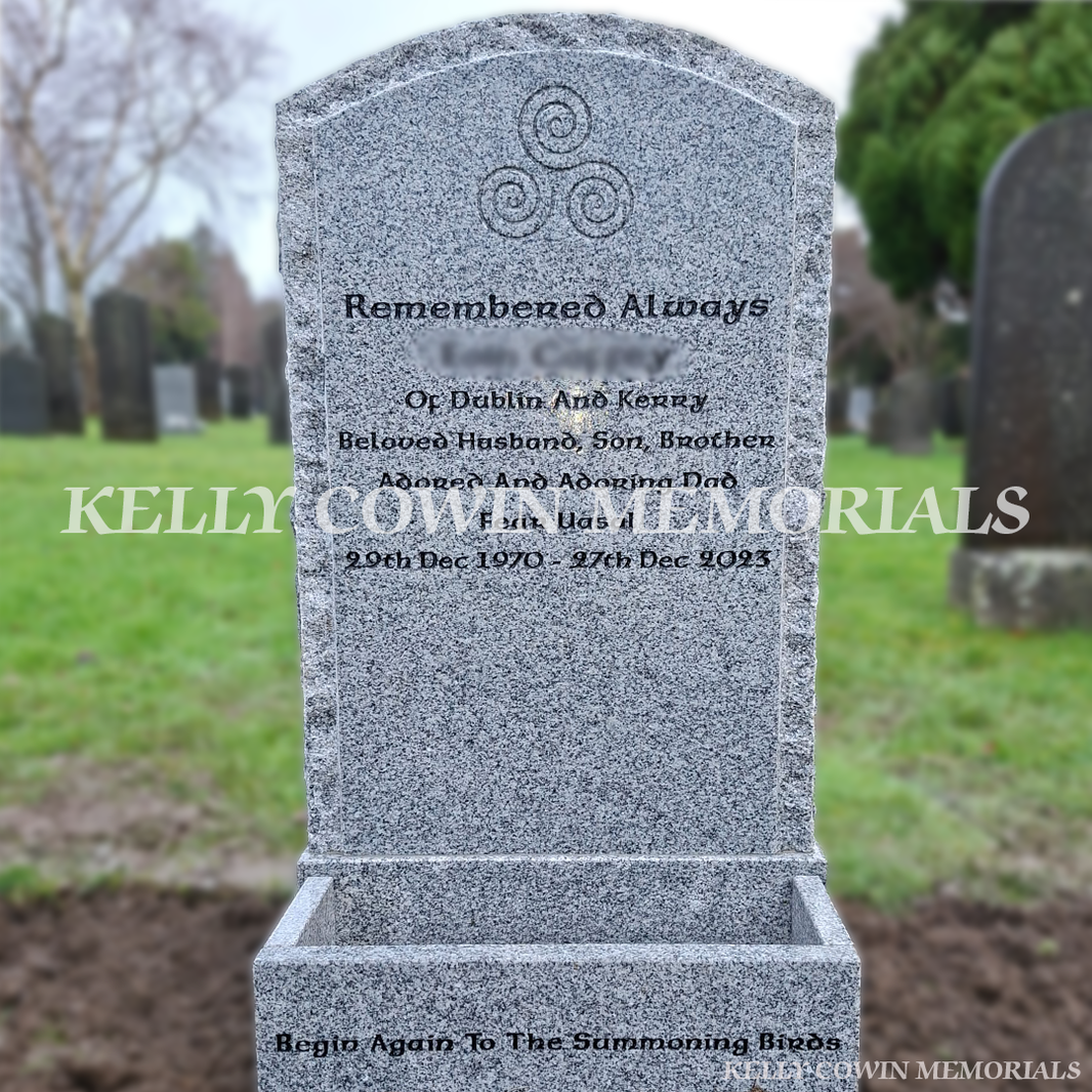 Our Work | Handcrafted Headstones in Dublin by Kelly Cowin Memorials