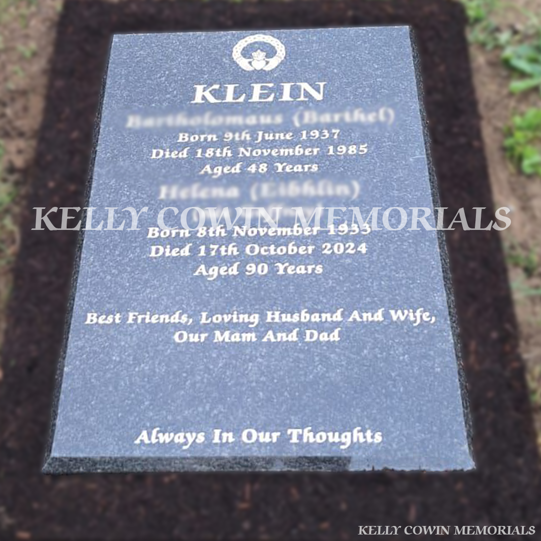 Rustenburg Granite Headstone | St. Fintan’s Cemetery, Sutton